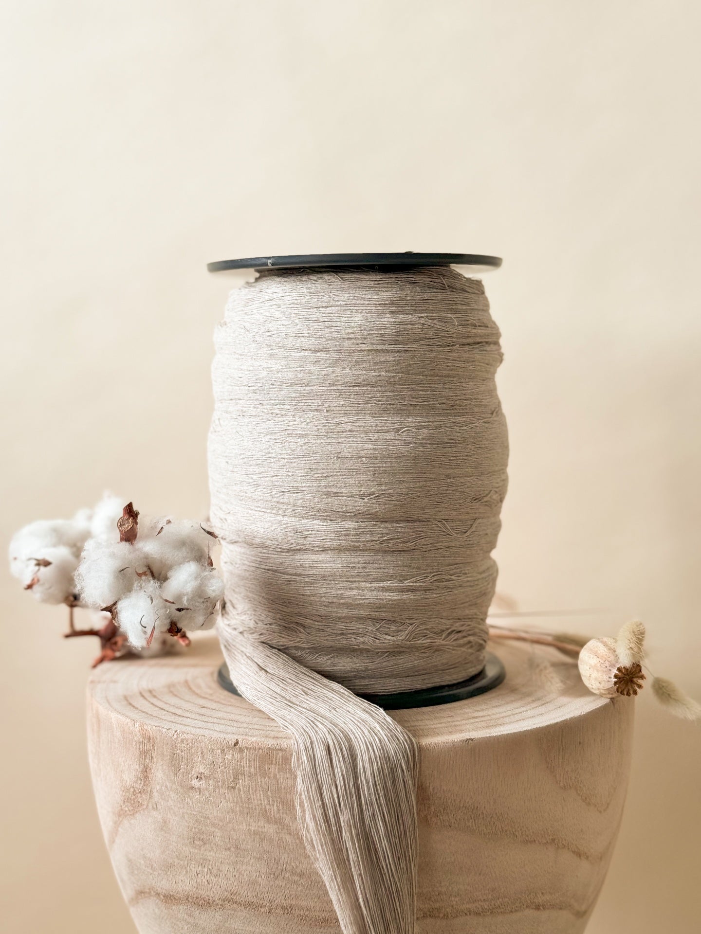 Combed Linen/Cotton Wick – Fringes and Decoration | Navita