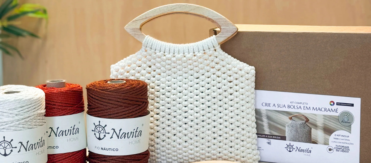 5 razões para oferecer um kit de macramé ou amigurumi como presente ...